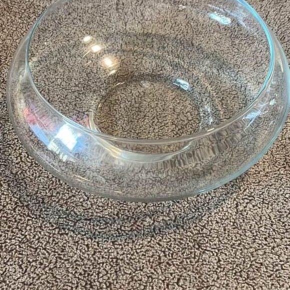Accents | Low Oval Glass Vase 2 | Poshmark